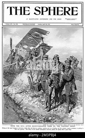 The Royal Flying Corps on the Western Front, 1914-1918 Stock Photo - Alamy