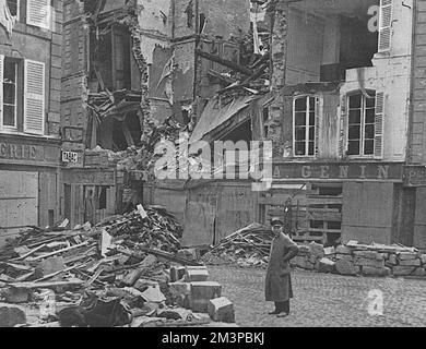 'Bombardment of Verdun with Incendiary Shells', France, 25-26 March ...