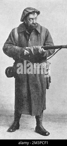 Arthur Bourchier as Old Bill, Bruce Bairnsfather, WW1 Stock Photo - Alamy