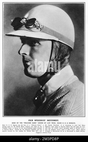 HENRY SEGRAVE (1896 - 1930),British racing driver Stock Photo - Alamy