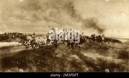 German Cavalry 'Uhlans', WW1 Stock Photo - Alamy