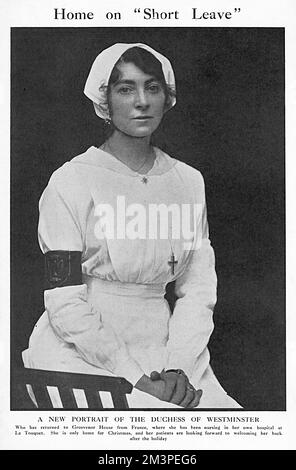 The Duchess of Westminster, WW1 Stock Photo - Alamy