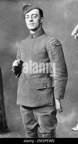 Leslie Henson in Yes, Uncle! during WW1 Stock Photo - Alamy
