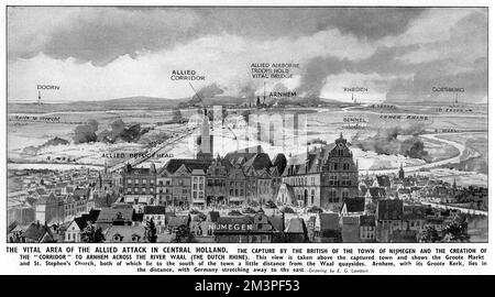 The Advance into Holland, WW2 Stock Photo - Alamy