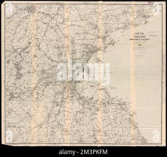 Boston and vicinity , Roads, Massachusetts, Maps, Boston Mass., Maps ...