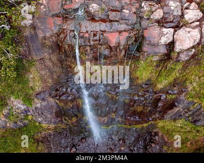 The Alexandra waterfalls is a part of black river gorges national park ...