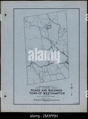 Topography Town of Westhampton , Roads, Cities and towns, Land use ...