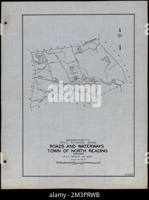 Roads and Waterways Town of Reading , Roads, Cities and towns, Land use ...