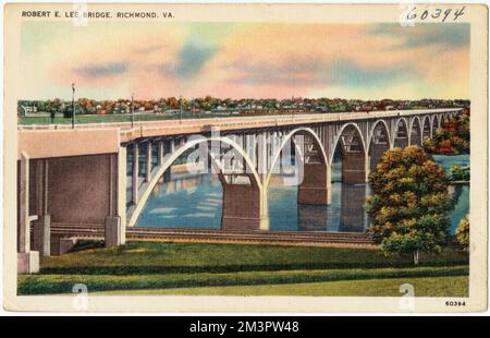 Robert E. Lee Bridge, Richmond, VA. , Bridges, Tichnor Brothers ...