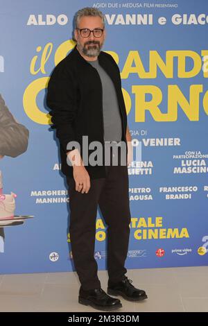 Rome, Italy. 16th Dec, 2022. Massimo Venier attends the photocall of ...
