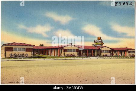 Royal Motel , Motels, Tichnor Brothers Collection, postcards of the ...