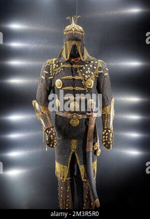 Suit of Ceremonial Armour of Ottoman Sultan Mustafa III in Topkapi ...