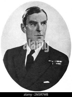 Admiral Philip Louis Vian Stock Photo - Alamy