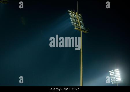 Fatorda Stadium and Street Lights Stock Photo - Alamy