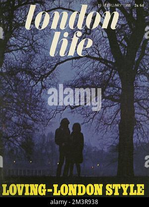 London Life front cover 1966 featuring Julie Christie Stock Photo - Alamy