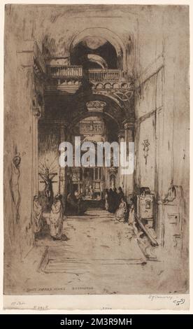 Saint Mark's. No. 3 , Basilicas, Interiors. Sir David Young Cameron ...