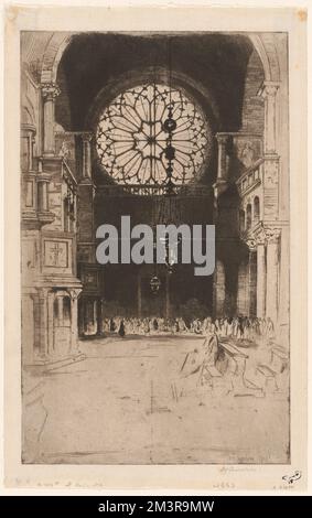 Saint Mark's. No. 3 , Basilicas, Interiors. Sir David Young Cameron ...