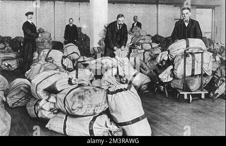 Postal censorship during WWI Stock Photo - Alamy