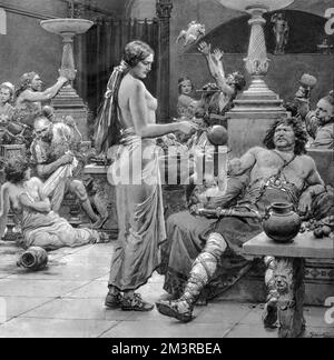 Visigoths sack Rome Stock Photo - Alamy