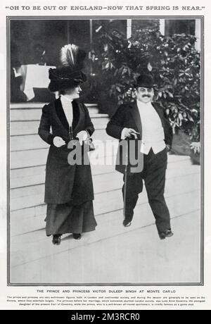 Princess Victor Duleep Singh (Lady Anne Coventry Stock Photo - Alamy