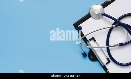 top view stethoscope. Resolution and high quality beautiful photo Stock ...
