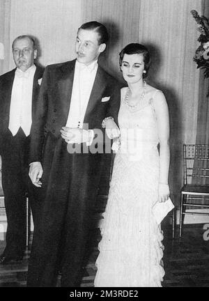 Miss Margaret Whigham, later Mrs Charles Sweeny and then Duchess of ...