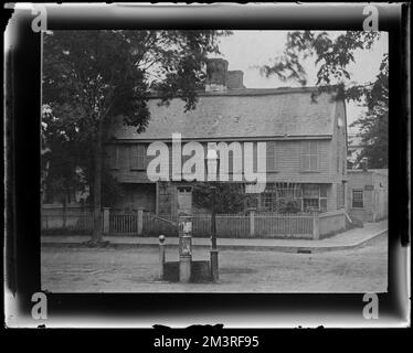 Salem, 310 Essex Street, Jonathan Corwin or 'Witch house,' rear ...