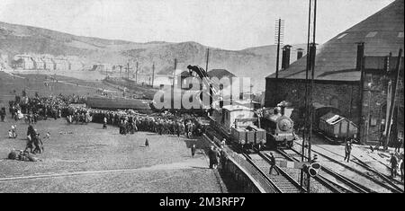 Wreckage of the Flying Scotsman Stock Photo - Alamy