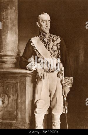 Lord Freeman Thomas Willingdon, Viceroy of India, right, arrived home ...