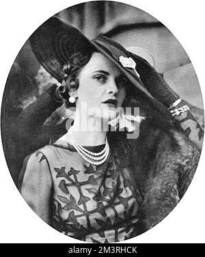 The wedding of Mr Charles Sweeny and Miss Margaret Whigham Stock Photo ...