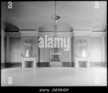 Salem, 7 Cambridge Street, interior, Hamilton Hall , Halls, Interiors ...