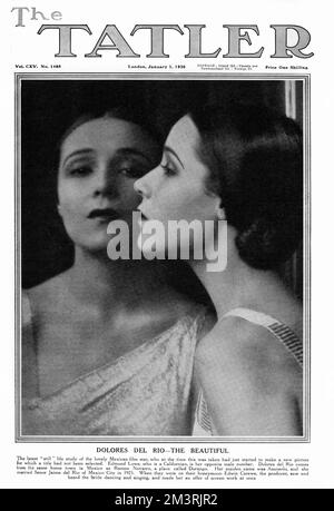 Film star Dolores del Rio and Lewis A. Riley Jr., pose in their New ...