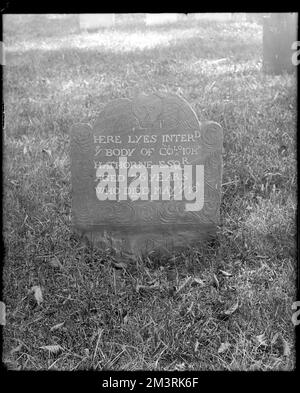 Salem, Charter Street, monuments, burying ground, gravestones ...