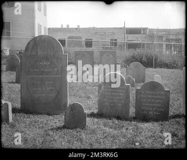 Salem, Charter Street, monuments, burying ground, gravestones, John and ...