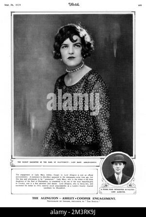 Lady Mary Ashley-Cooper (Lady Alington Stock Photo - Alamy