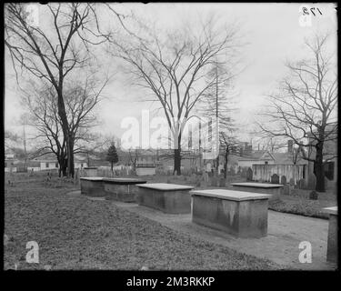 Salem, Charter Street, monuments, burying ground, gravestones, John and ...