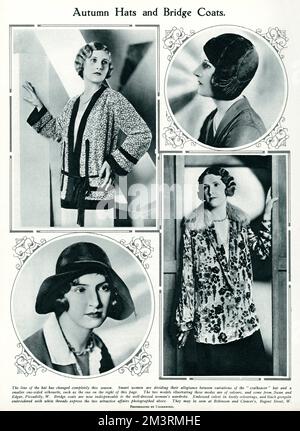 Women's Autumn clothing 1929 Stock Photo - Alamy