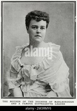 Alva Vanderbilt Belmont was an American socialite and suffragist, known ...