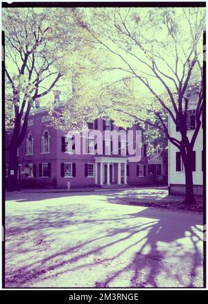 Salem, Hamilton Hall , Architecture, Buildings. Samuel Chamberlain ...