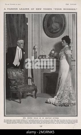 Edith Kingdon Gould (1864-1921), an actress and wife of railroad baron ...