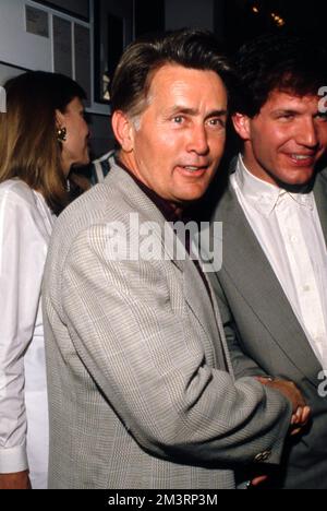 Martin Sheen 1990 Credit: Ralph Dominguez/MediaPunch Stock Photo - Alamy