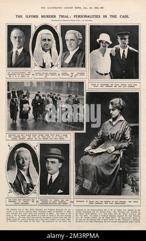 Ilford Murder 1922 Edith Thompson and Frederick Bywaters Murder Case ...