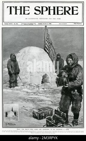 . Discovery of the North Pole : Dr. Frederick A. Cook's own story of ...