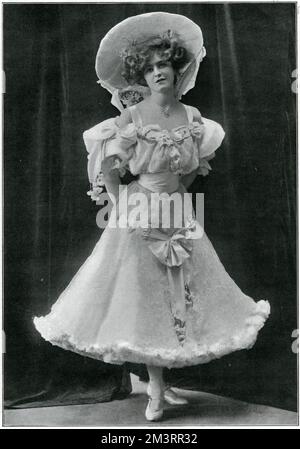 Gabrielle Ray (British actress) in 'The Merry Widow' - photo by Foulsham & Banfield, London, c ...