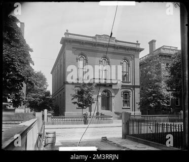 Salem, 134 Essex Street, Plummer Hall , Buildings, Drawings. Frank ...