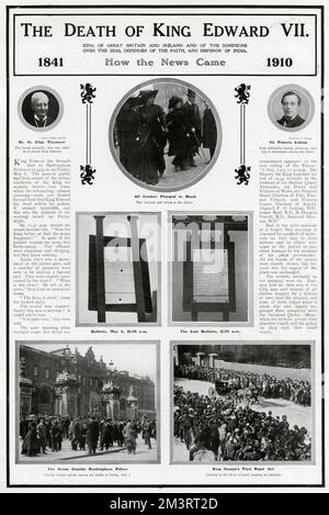 Death of Edward VII Stock Photo - Alamy