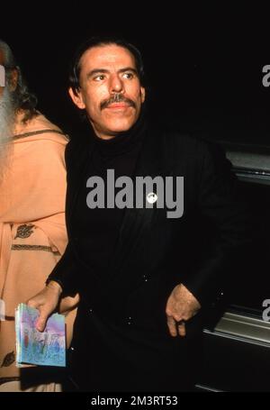 Peter Max at the opening of an exhibit of Max's art at Circle Fine Arts ...