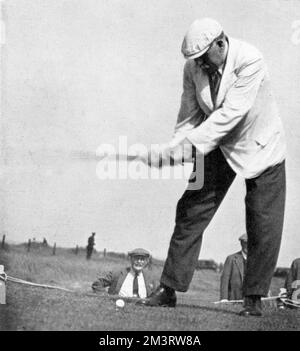 James Braid in action at the Open Championships Stock Photo - Alamy