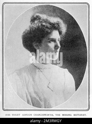 Violet 'Gordon' Charlesworth Stock Photo - Alamy