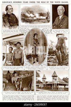 Charles Vyner Brooke, Rajah of Sarawak 1917-1946, 1874-1963 Stock Photo ...